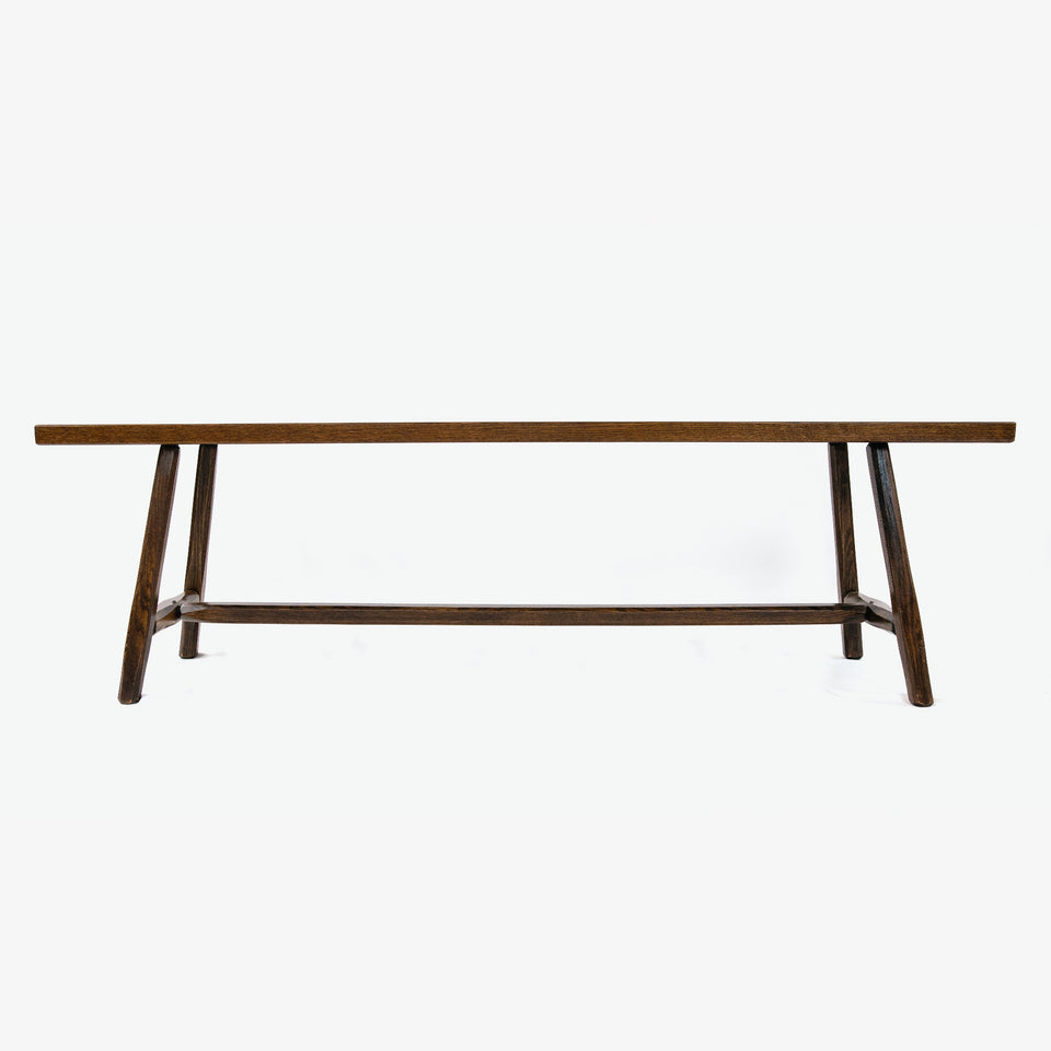 Handcrafted Wooden Flat Bench | Hunt Country Furniture – HUNT Country ...