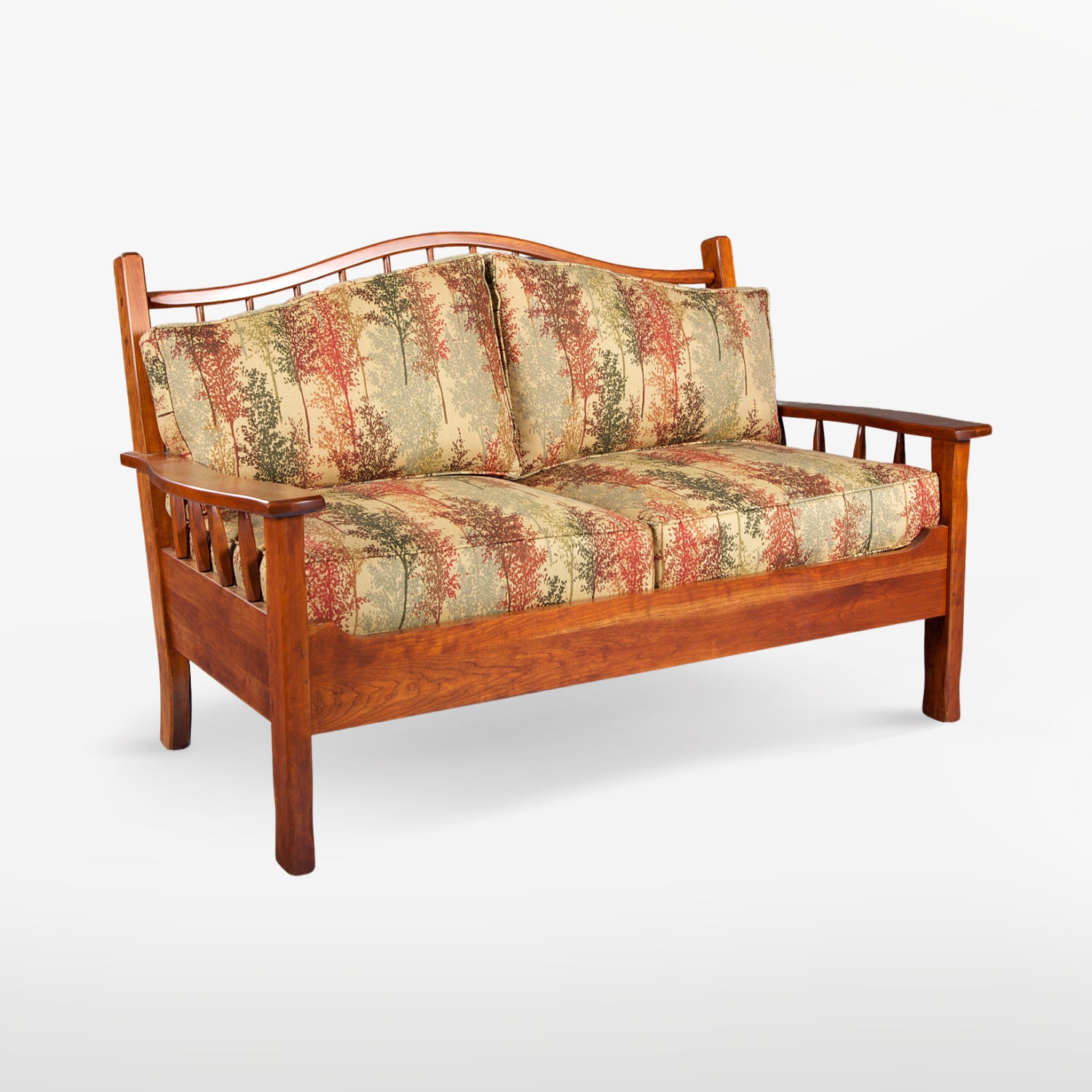Handcrafted Wooden Loveseat| Hunt Country Furniture – HUNT Country ...