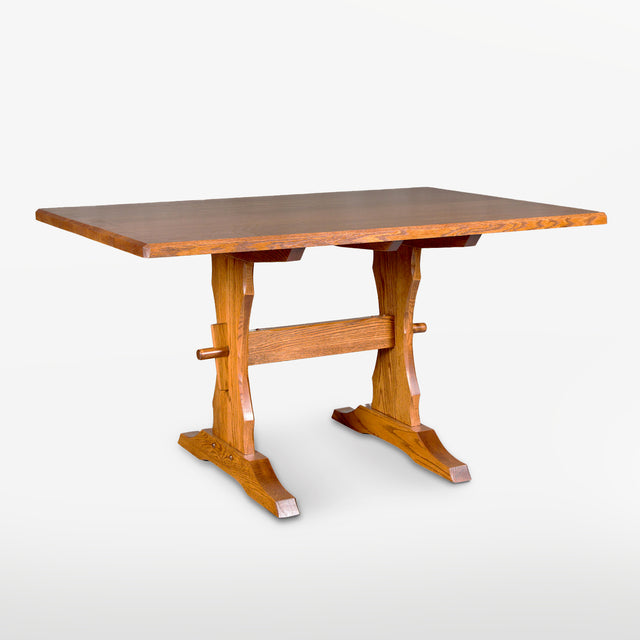 Rectangular Trestle Table | Dining Trestle Table | HUNT Country – HUNT ...
